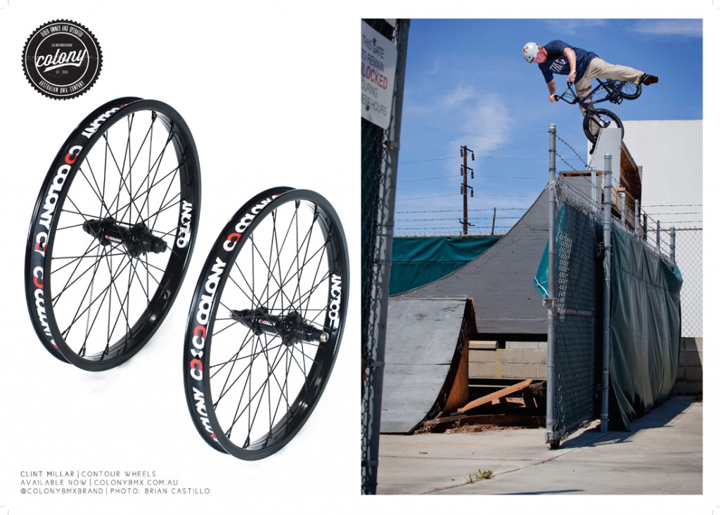 Advert - Clint Millar - Colony BMX